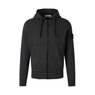 Stone Island Homme, Sweatshirts et sweats &agrave; capuche, Gris, Taille: L Felpa Zip-through