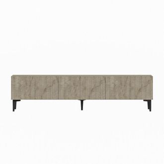 Habitat et Jardin Meuble TV en bois Oscar - 180 x 31 x 45 cm - Beige