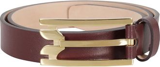 Victoria Beckham Femme, Accessoires, Rouge, Taille: 80 CM Regular Pin-Buckle Belt