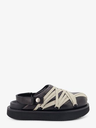 Rick Owens Padded Megalace Platform leather sandals - RICK OWENS - gender_Woman