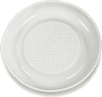 Kyocera Keramikreibe CD-18 Obst- und Gemüsereibe aus Keramik mit extra scharfen Zähnen und Auffangring. Durchmesser: 16 cm, Weiß, L