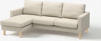 IKEA SALTSJ&Ouml;BADEN 3er-Sofa mit R&eacute;camiere