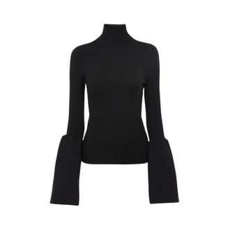 Chlo&eacute; Stilvolle Damen Strickpullover - - Knitwear - Damen - Schwarzk - M