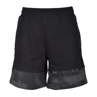 Market Bermuda Shorts aus Baumwolle - - Shorts - Herren - Schwarzk - M