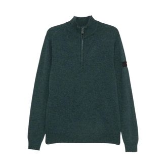 Peuterey Col roul&eacute;s - Homme - Pulls - Vert - Taille: M
