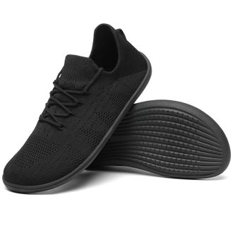 Saguaro Unisex Breite Barfu&szlig;schuhe Herren Barefoot Slip On Sneaker Damen Atmungsaktiv Leicht Walkingschuhe GR.40