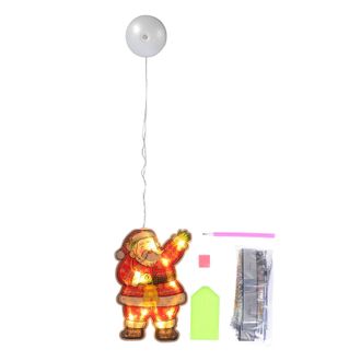 BESPORTBLE Weihnachtslaternen mit Weihnachtsmann-Motiv Warmes Licht Romantische Atmosph&auml;re Dekoration f&uuml;r Partys Schlafzimmer Weihnachtsfeiern Langlebig und Sich