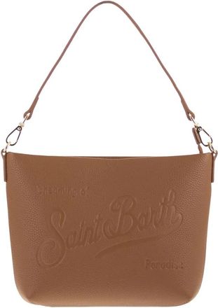 MC2 Saint Barth Hobo Bags - Aline - Hammered Leather Bag - Gr. unisize - in Braun - f&uuml;r Damen