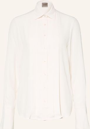 &Eacute;manou &Eacute;manou Hemdbluse Mit Seide weiss