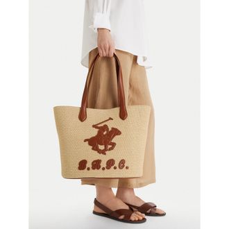 Beverly Hills Polo Club Handtasche Beverly Hills Polo Club CEO-BHPC-S-003-09 Beige