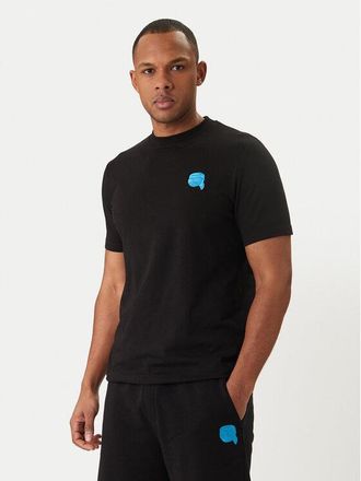 Karl Lagerfeld T-Shirt 755049 562235 Schwarz Regular Fit