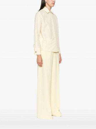 Fabiana Filippi Point-Collar Shirt - Beige