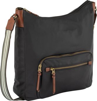 Camel Active Bari Damen Hobo Bag Schultertasche Mittelgroß Schwarz