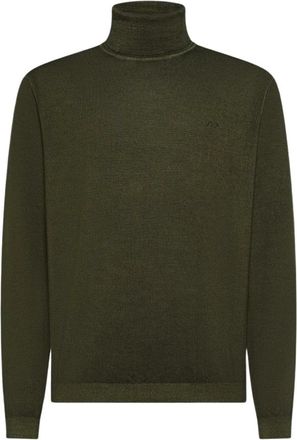 Sun 68 Homme, Pulls, Vert, Taille: 3XL Turtle Sweater Vintage L/S