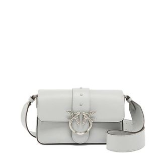 Pinko Pinko, Femme, Sacs, Gris, Taille: ONE Size Top Handle Crossbody Bag