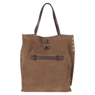 Zanellato Femme, Sacs, Brun, Taille: ONE Size A Spasso Jones Nabuk