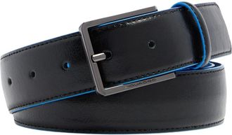Piquadro Ceinture en cuir Cu7421B2N - Homme - Accessoires - Noir - Taille: ONE Size