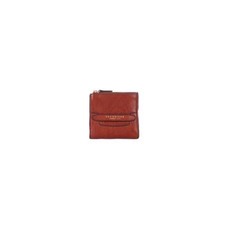 The Bridge Femme, Accessoires, Brun, Taille: ONE Size Logo Front Wallet