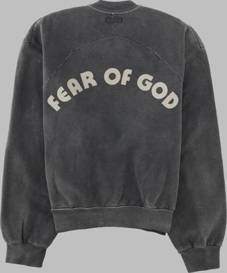 Fear of God Baseball Cotton Sweatshirt - Gray