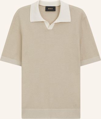 HUGO BOSS Pullover L-Lanoso Regular Fit beige