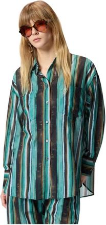 Pinko Pinko, Femme, Blouses et Chemises, Multicolore, Taille: 40 FR Rieti Shirt