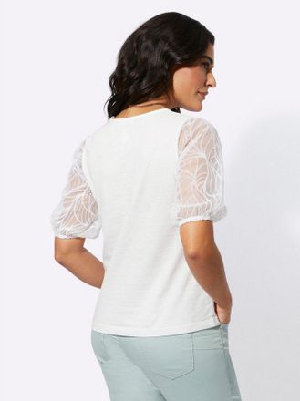 Cr&eacute;ation L T-Shirt Modal-Mix-Shirt Kurzarm