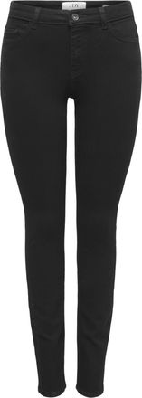 Jacqueline de Yong Jdyfina Mw Skinny Jeans Blk DNM Noos
