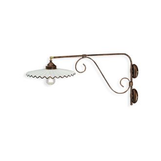 Ferroluce CLASSIC LAQUILA C167, Deckenleuchte Applique in Ceramica