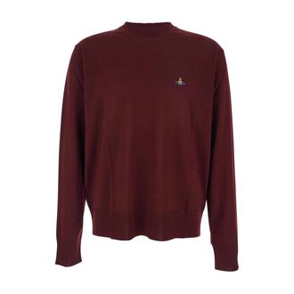 Vivienne Westwood Orb Rundhals-Pullover - - Knitwear - Herren - Rot - S