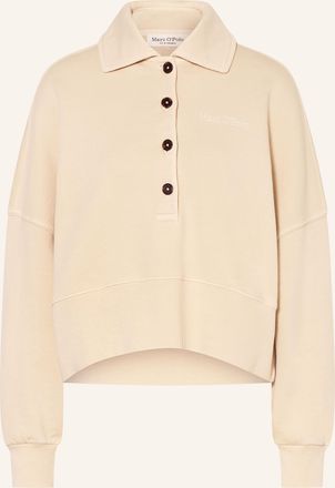 Marc O'Polo Marc Opolo Sweat-Poloshirt beige