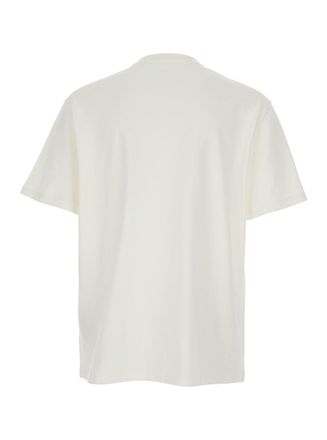 Jil Sander Mens Crew Neck T-Shirt White Cotton T-Shirts And Polos