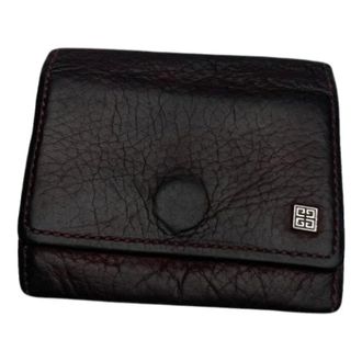 Givenchy Portefeuille en cuir Pre-owned - Femme - Pre-owned - Violet - Taille: ONE Size