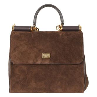 Dolce & Gabbana My Sicily Handbag - Femme - Sacs - Brun - Taille: ONE Size