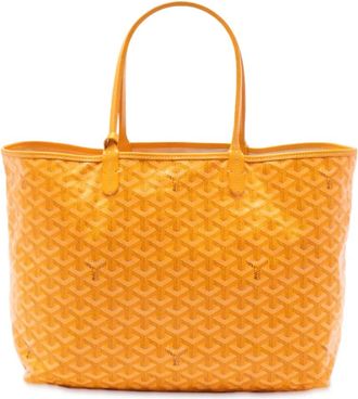 Goyard 2018 Goyardine Saint Louis PM tote bag - Gelb