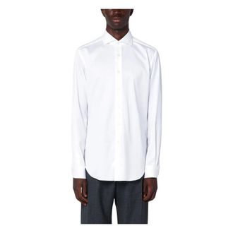 Xacus Wei&szlig;e Baumwollhemd Klassischer Stil - - Shirts - Herren - Wei&szlig; - XL