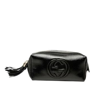 Gucci Pre-owned Soho Kosmetiktasche - - Pre-owned - Damen - Schwarzk - ONE SIZE