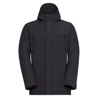 Jack Wolfskin Herren Glacier Shield Parka, schwarz, Gr&ouml;&szlig;e XL