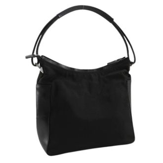 Gucci Pre-owned Nylon Schultertasche - - Pre-owned - Damen - Schwarzk - ONE SIZE