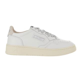 Autry Femme, Chaussures, Blanc, Taille: 38 EU Medalist Low Baskets