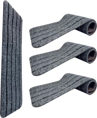 Generic Stufenmatten f&uuml;r Wohnmobil, 4 St&uuml;ck, f&uuml;r Anh&auml;nger, rutschfest, wasserdicht, f&uuml;r Campingfahrzeuge, Outdoor und Garten