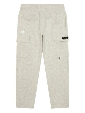 Aape By A Bathing Ape Cargohose mit Logo-Patch - Weiß