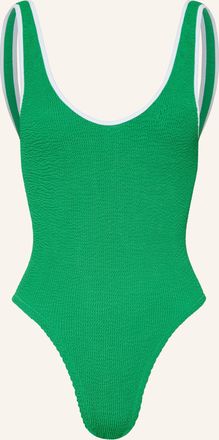 Hunza G Badeanzug Faye gruen