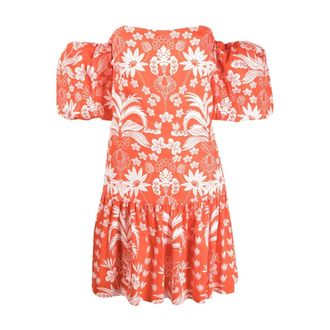 Borgo De Nor Kleider - - Dresses - Damen - Orange - L