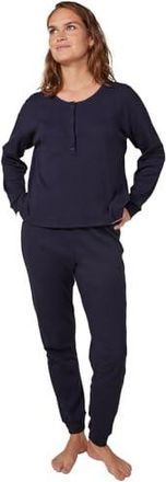 Petit Bateau Femme A0bmc Pyjama Manches Longues, Smoking, L EU