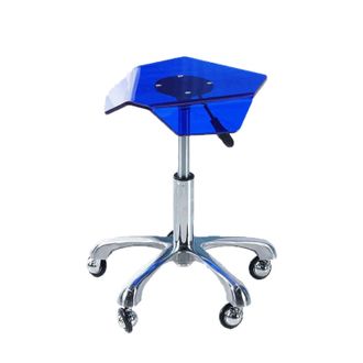 Generic Ergonomischer Sattelhocker mit Rollen, h&ouml;henverstellbarer Arbeitshocker, 220 Pfund Tragkraft, geeignet for H&auml;user, Bars und Restaurants(Color-2)