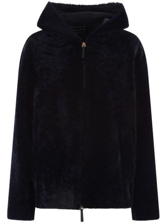 10 Corso Como veste à capuche - Bleu