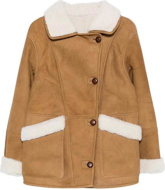 Iro Lederjacke - Beige