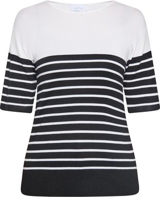 Usha T-Shirt Damen schwarz weiss