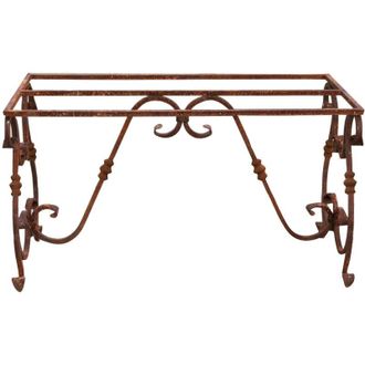 Biscottini International Biscottini - Tischfu&szlig; aus massivem Eisen L130xPR60xH74 cm