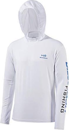 Bassdash Hommes Chemise à Capuche Protection Solaire Sweats à Capuche UPF50 + UV Pull à Capuche à Manches Longues pour la pêche en Plein air, Natation